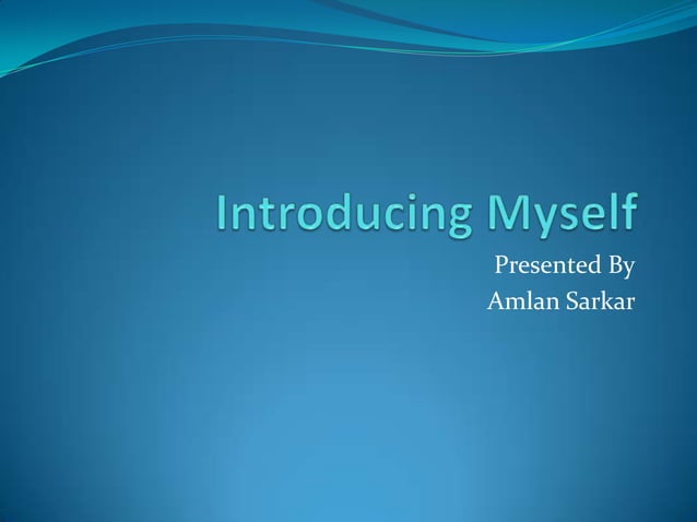 Introducing myself | PPTX