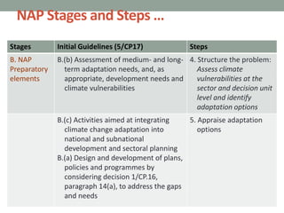 Introducing national adaptation plans | PPTX