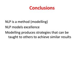 Introducing Neuro Linguistic Programming (NLP) | PPTX