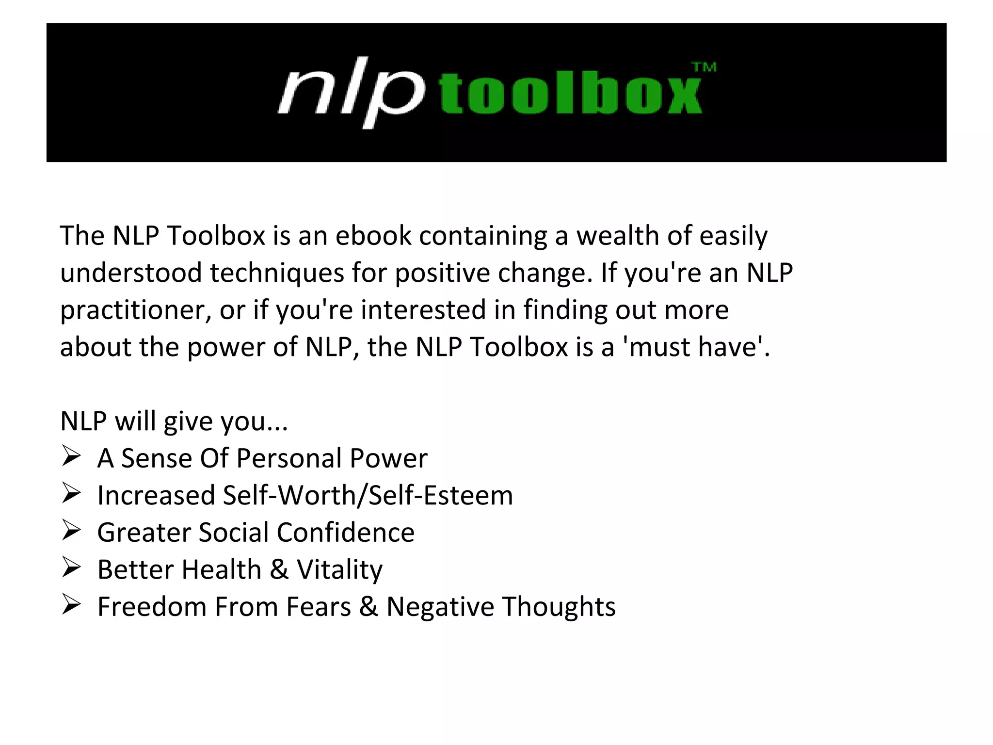 Introducing Nlp Neuro Linguistic Programming | PPT Introducing Nlp Neuro Linguistic Programming | PPT
