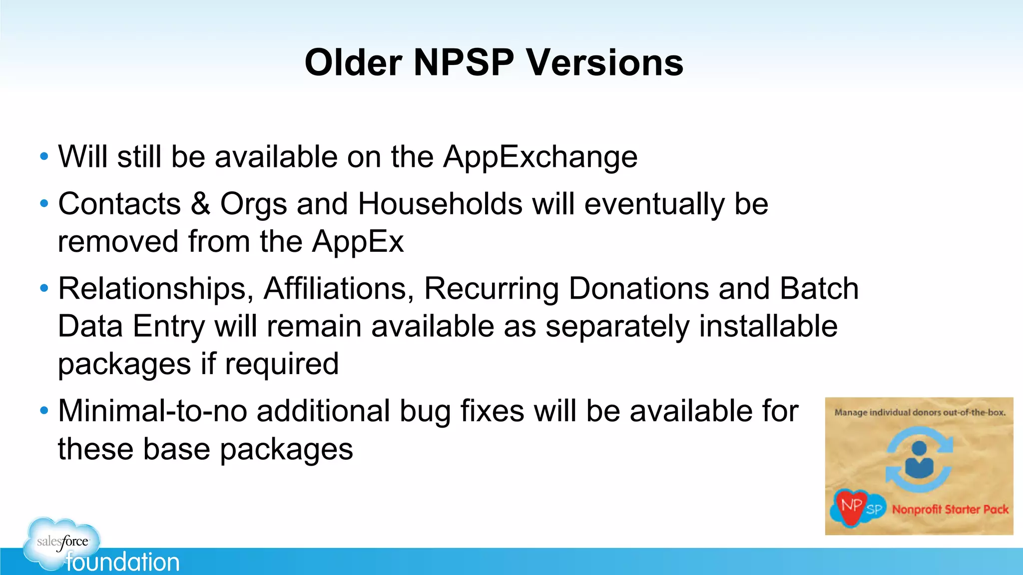 Introducing NPSP 3.0 | PDF