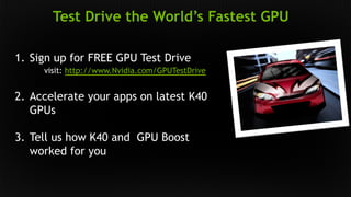 NVIDIA Tesla K40 GPU | PDF