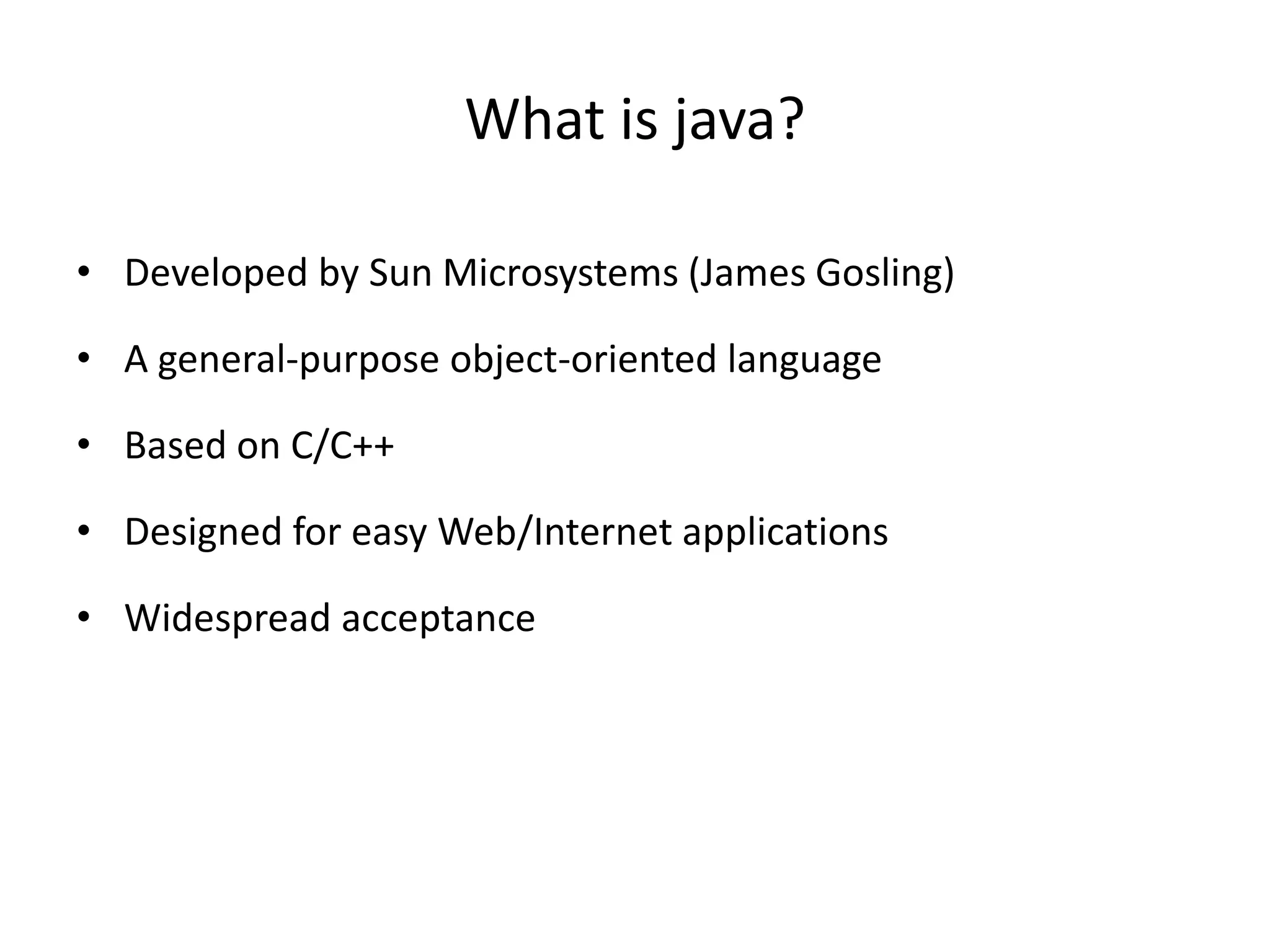 Introducing Object Oriented Programming Oop Ppt