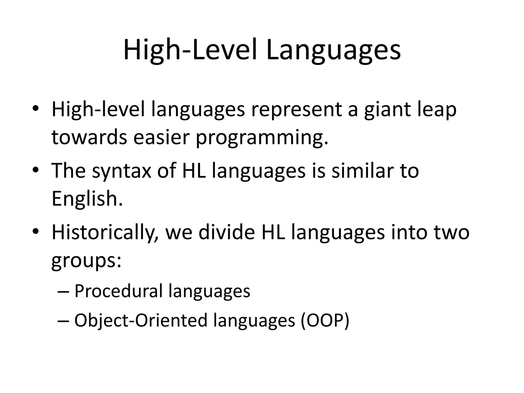 Introducing Object Oriented Programming Oop Ppt