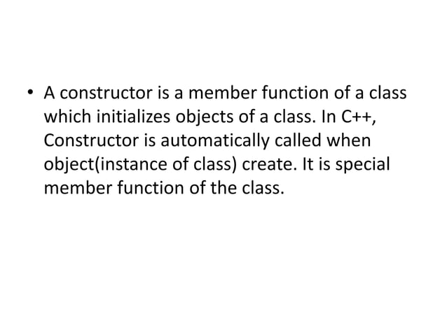 Introducing Object Oriented Programming Oop Ppt
