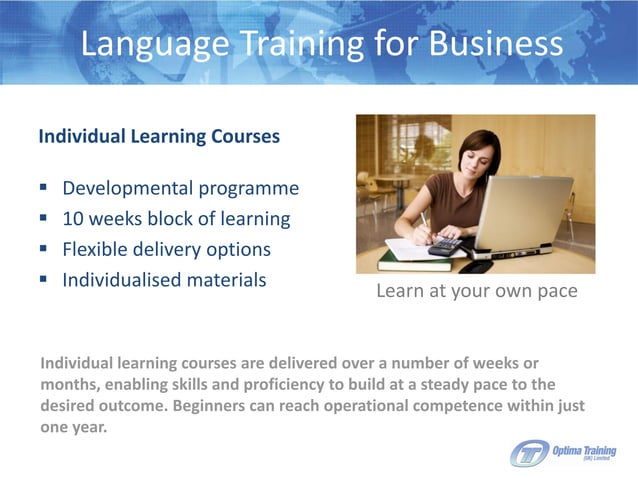Introducing Optima Training | PPT