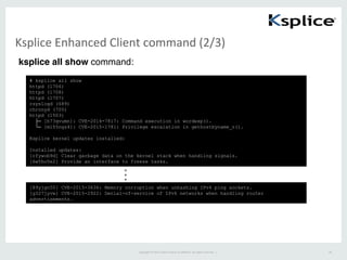 Introducing Oracle Linux and Securing It With ksplice | PDF