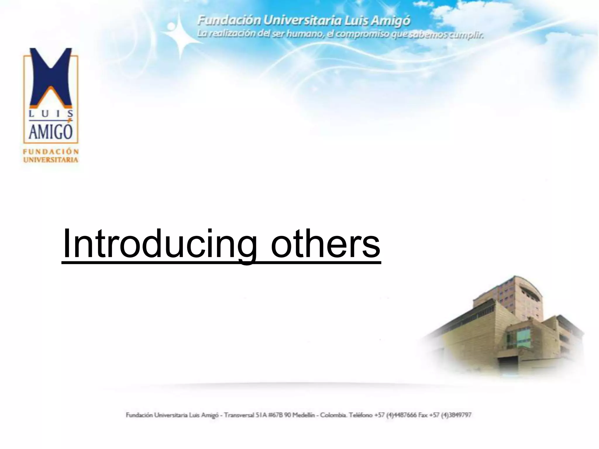 Introducing others | PPTX