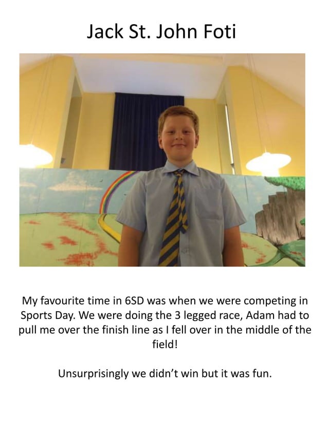 Introducing our year 6 leavers | PPTX | Secondary Education | Education