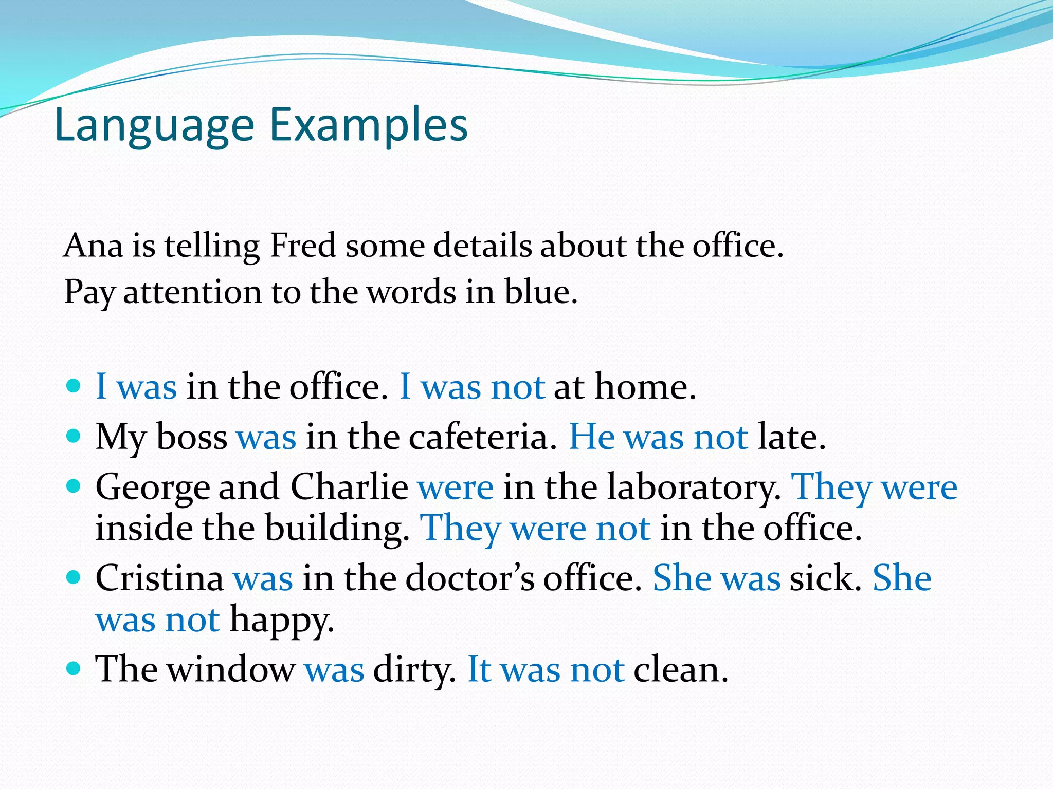 Introducing past experiences | PPTX