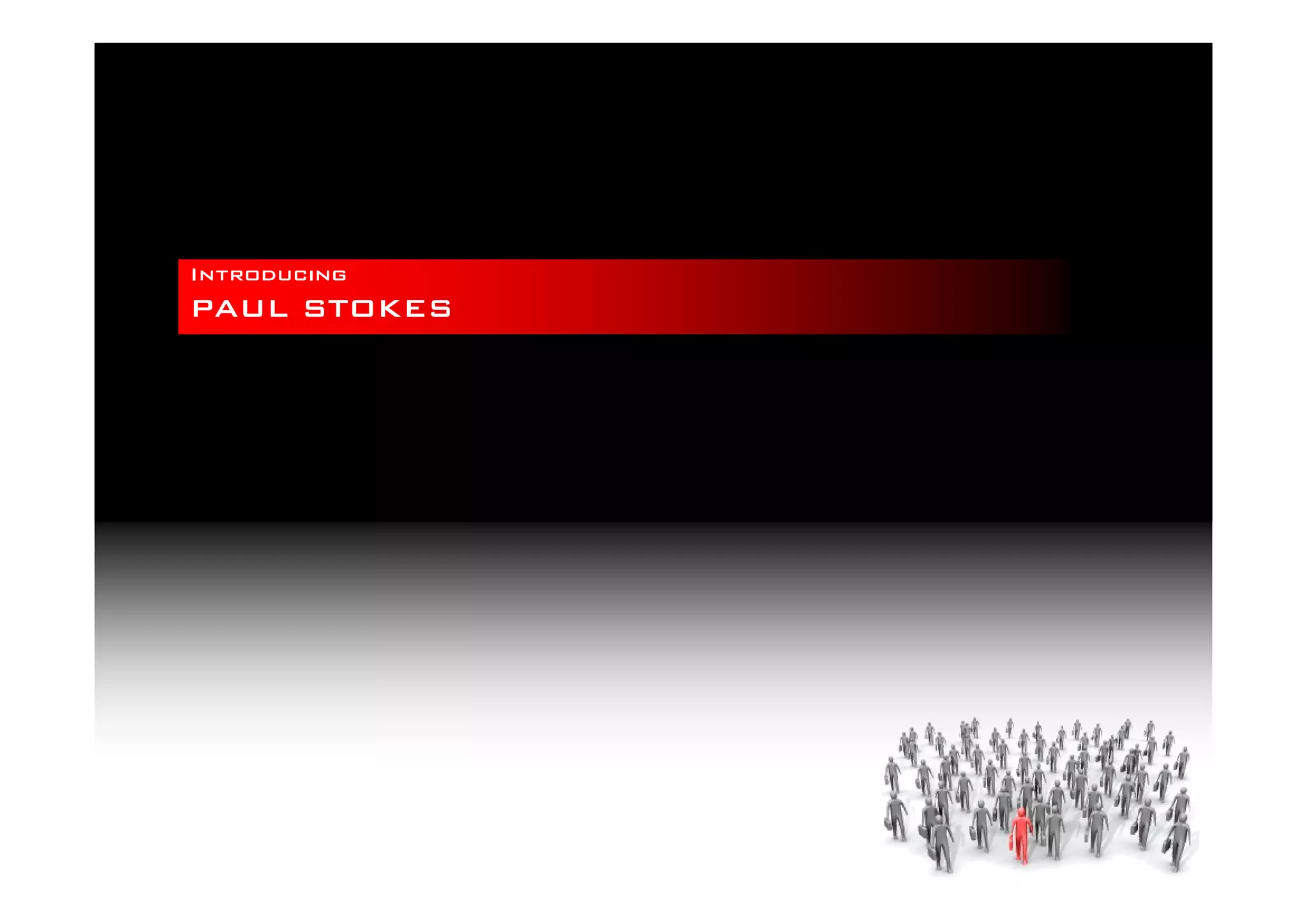 Introducing Paul Stokes v1.1 | PDF