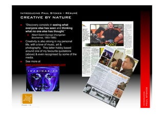 Introducing Paul Stokes v1.1 | PPT