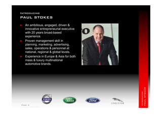 Introducing Paul Stokes v1.1 | PPT