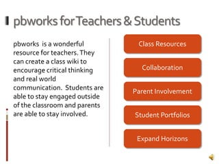 Introducing pbworks | PPTX