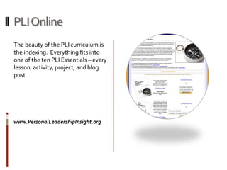 Introducing PLI | PPTX