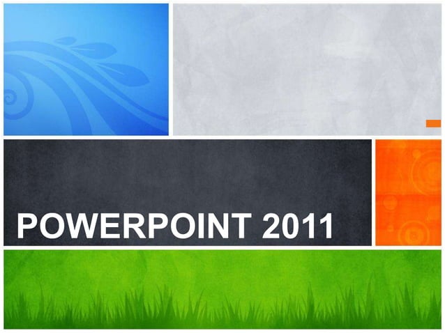 Introducing power point 2011 | POTX