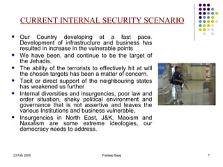 OSSIM-School of Security and Intelligence Management | PPT