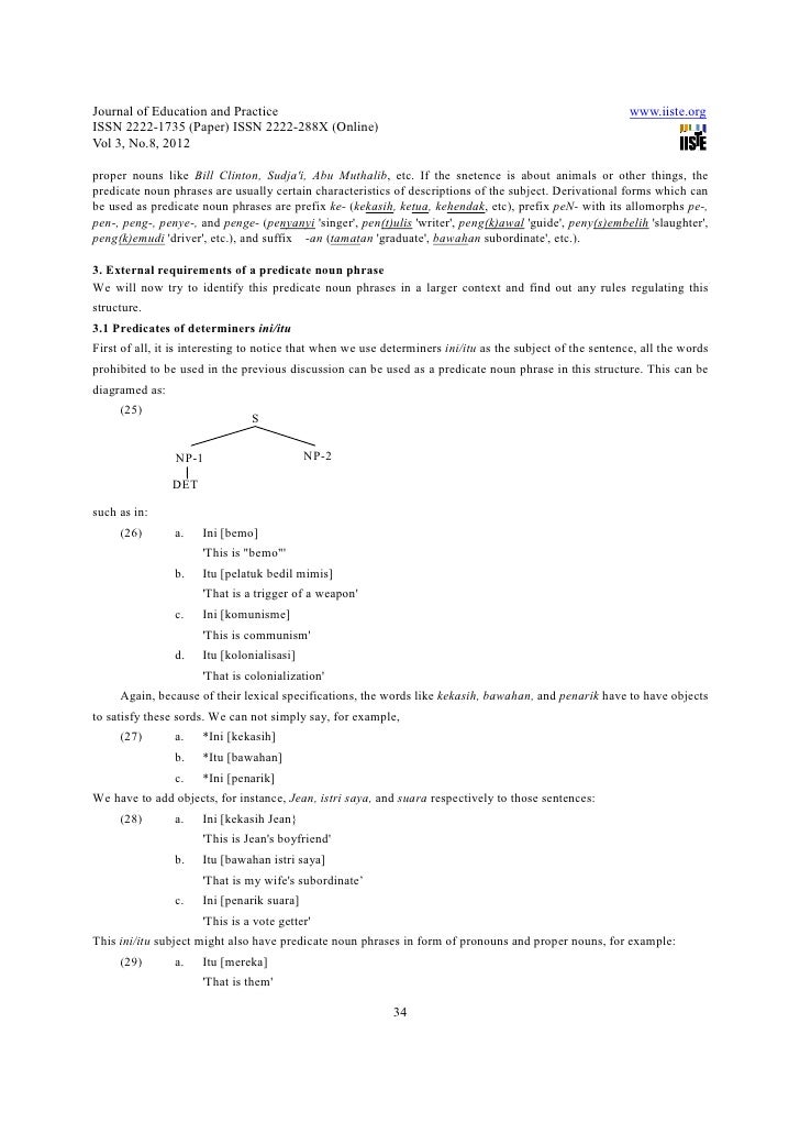 What Is A Predicate Noun With Examples