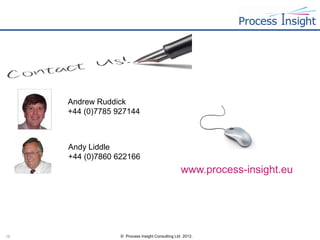 Introducing process insight rev 1 short | PPT