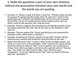 Introducing quotations | PPT