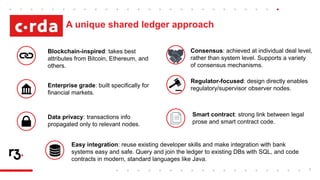 Introducing r3 corda™ a distributed ledger designed for financial ...