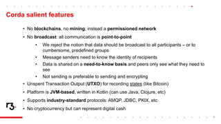 Introducing r3 corda™ a distributed ledger designed for financial services | PPTX