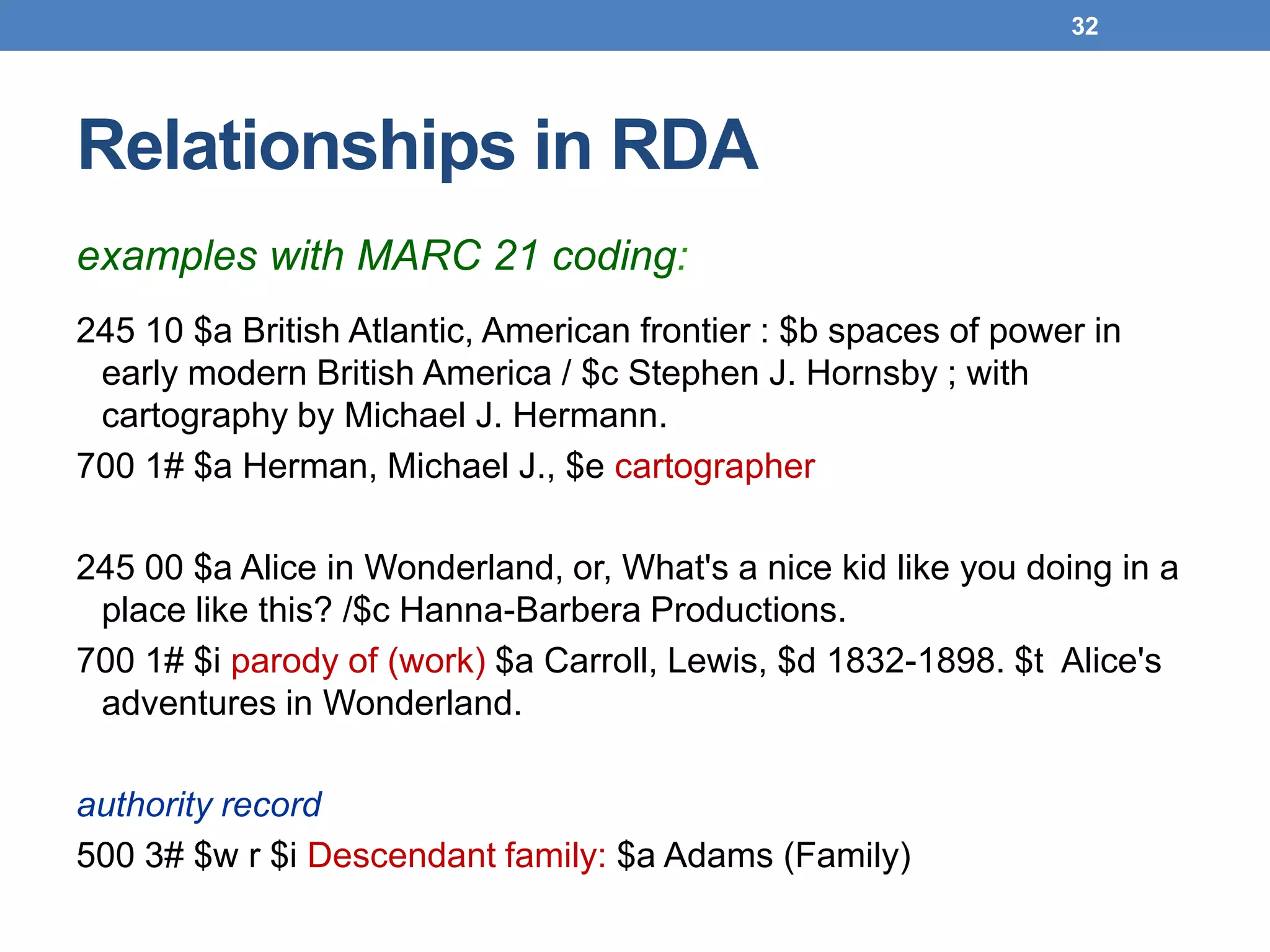 Introducing RDA | PPT