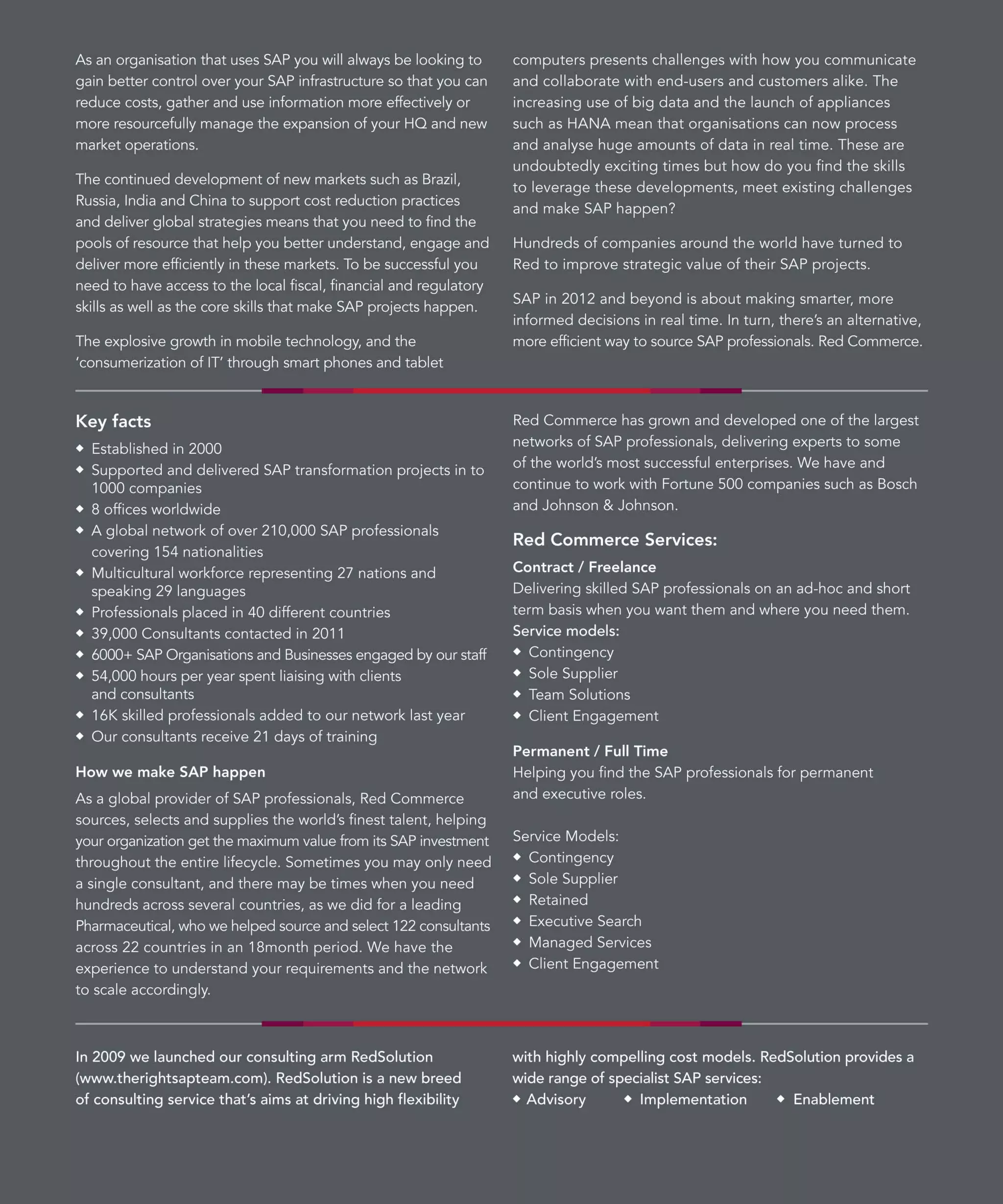 Introducing Red Commerce | PDF | Business | Business and Finance