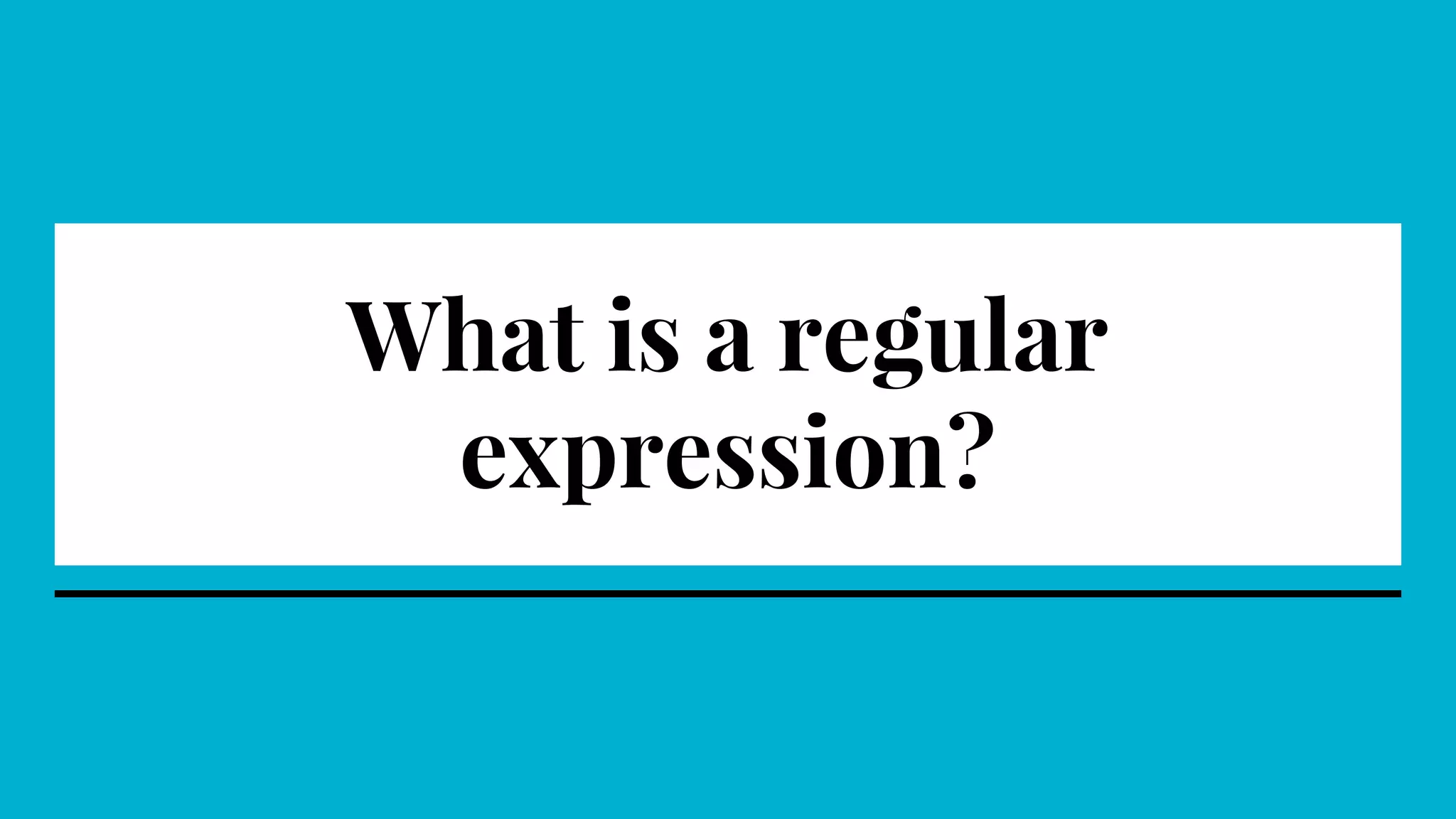 Introducing Regular Expressions | PDF