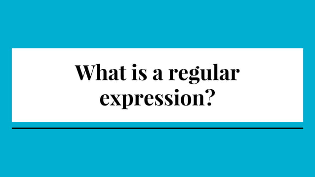 Introducing Regular Expressions | PDF