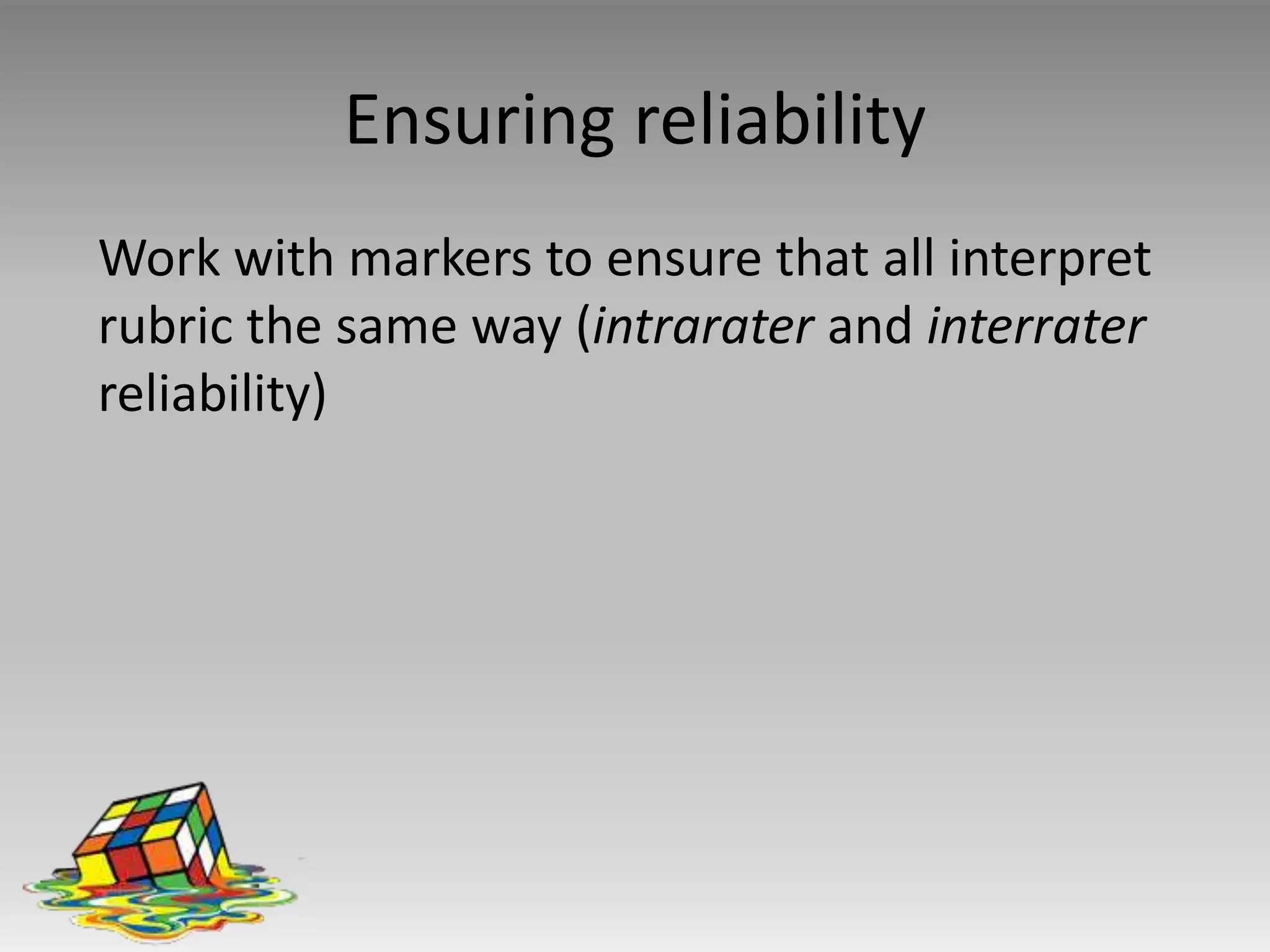 Introducing rubrics | PPTX