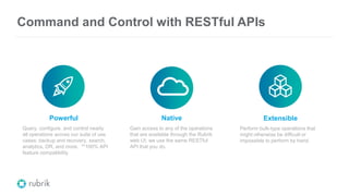 Introducing rubrik a new approach to data protection | PDF