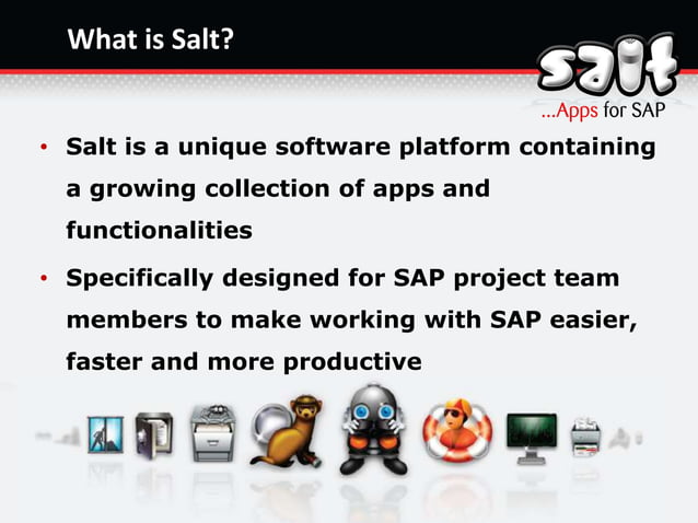 Introducing Salt Apps for SAP | PPT