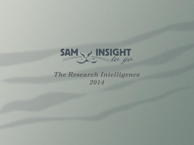Introducing sam insight to go | PPT