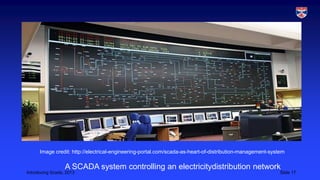 Introducing scada | PPTX | Computer Networking | Computing