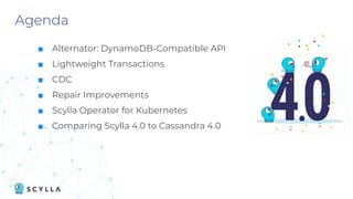 Introducing Scylla Open Source 4.0 | PPT