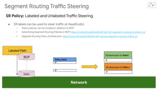Introducing segment routing TE | PPT