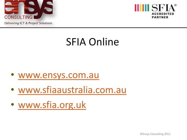Introducing SFIA part 1 | PDF