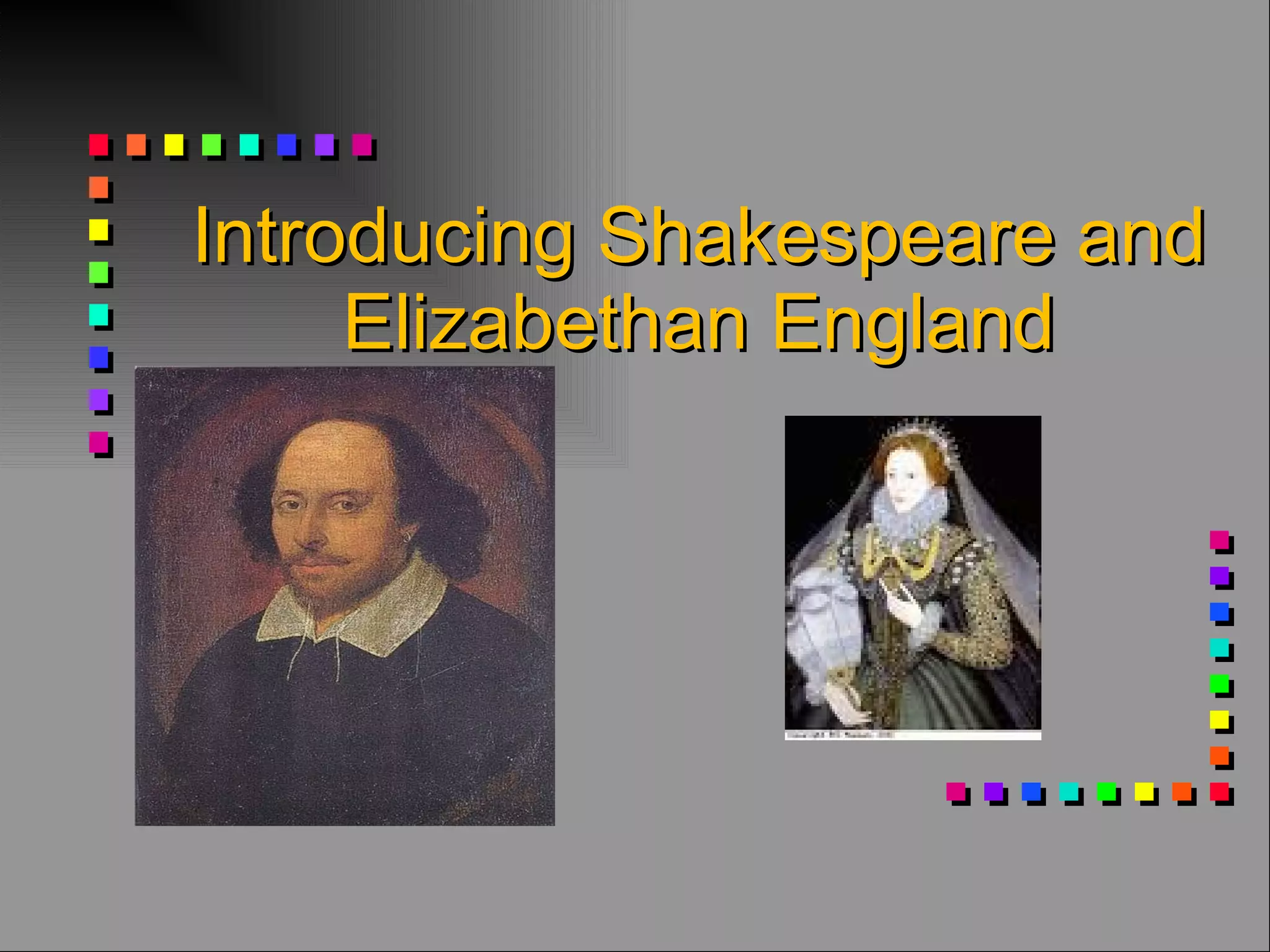 Introducing shakespeare | PPT