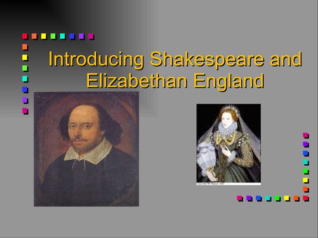 Introducing shakespeare | PPT