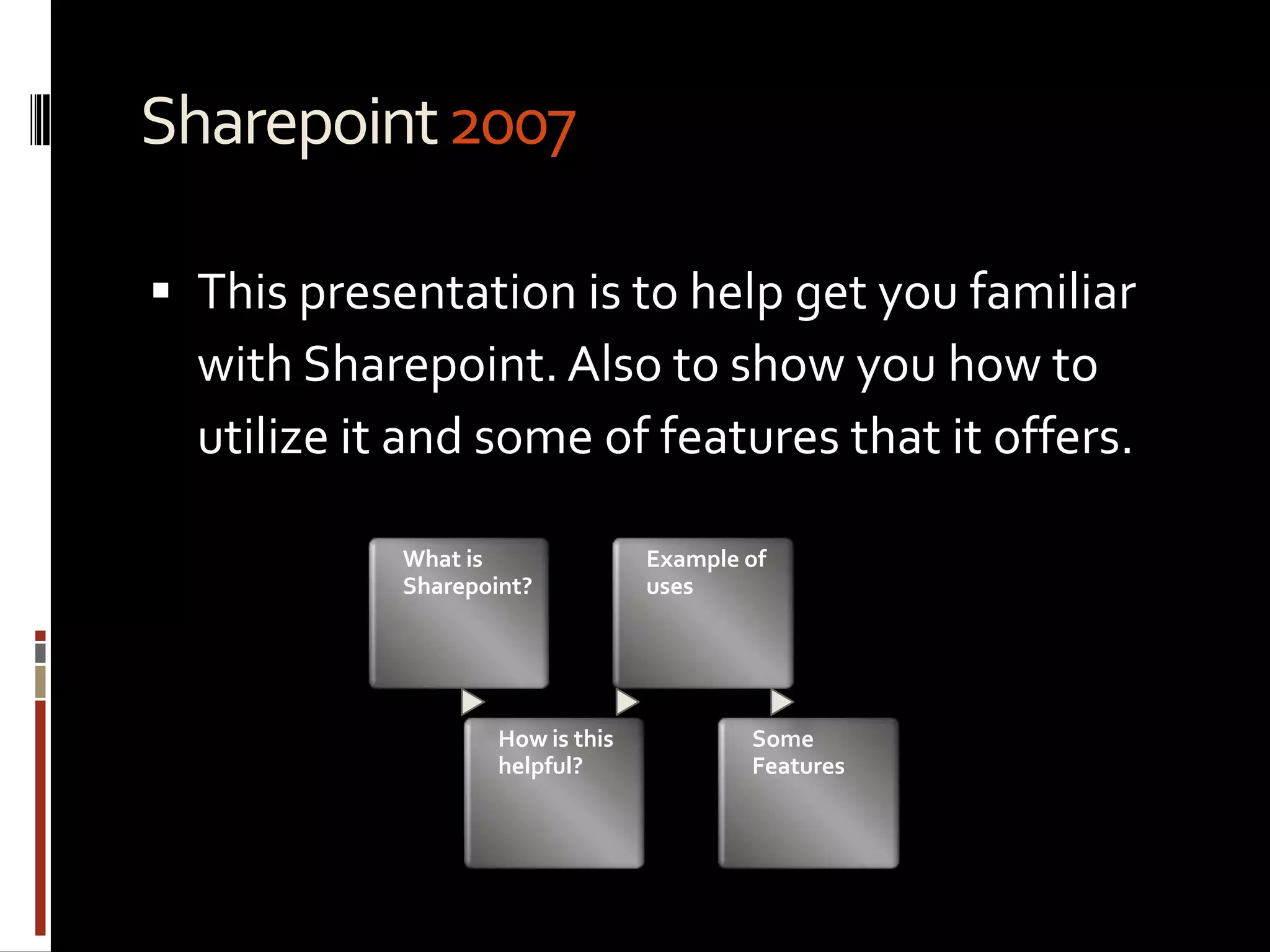Introducing sharepoint 2007 | PPTX