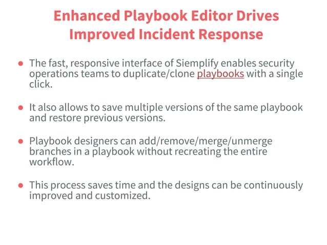 Introducing Siemplify V4.25 - Security Orchestration, Automation And ...