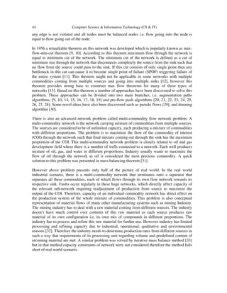 Introducing simplex mass balancing method for multi commodity flow ...