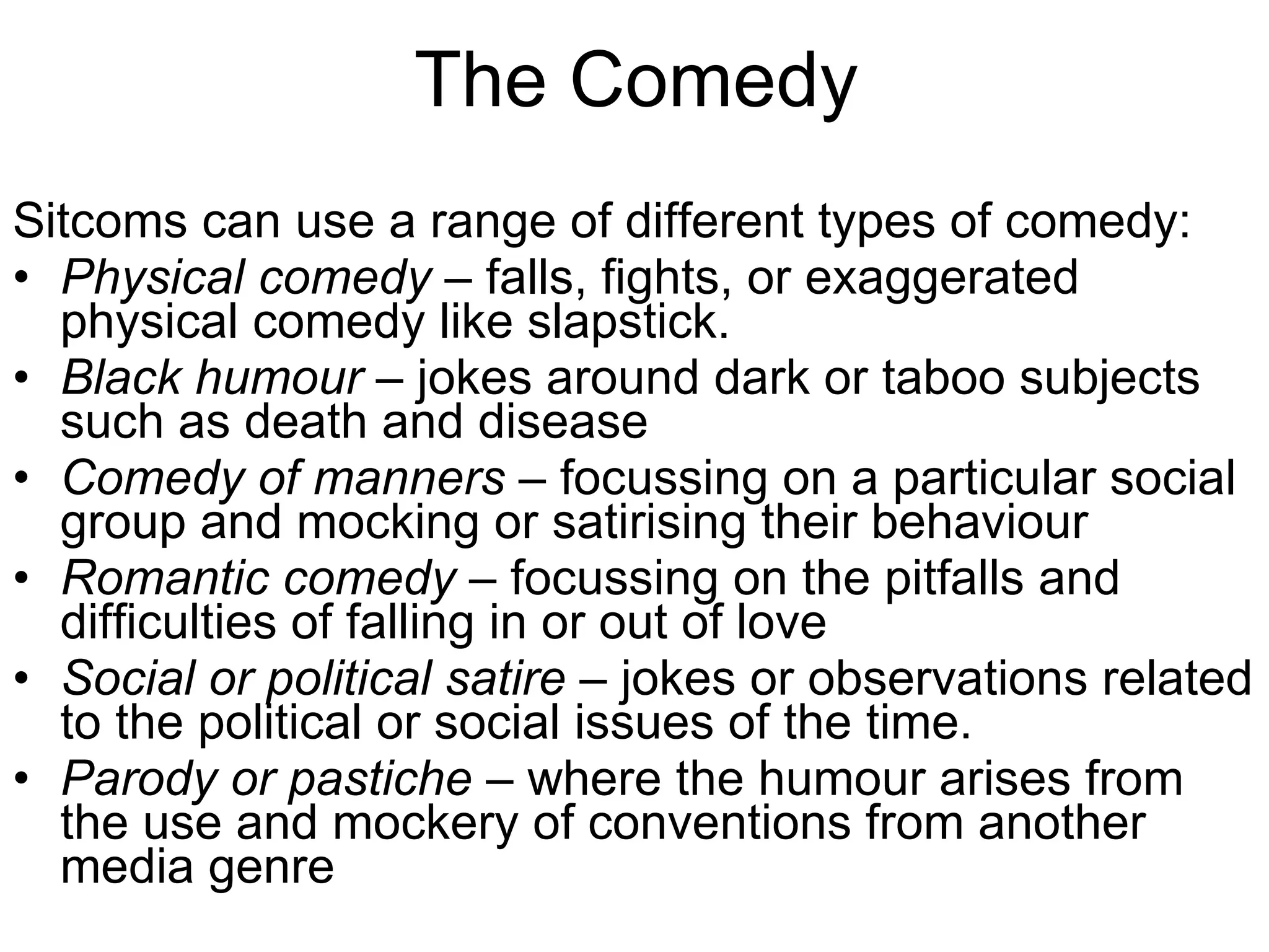 Introducing sitcom[1] | PPT