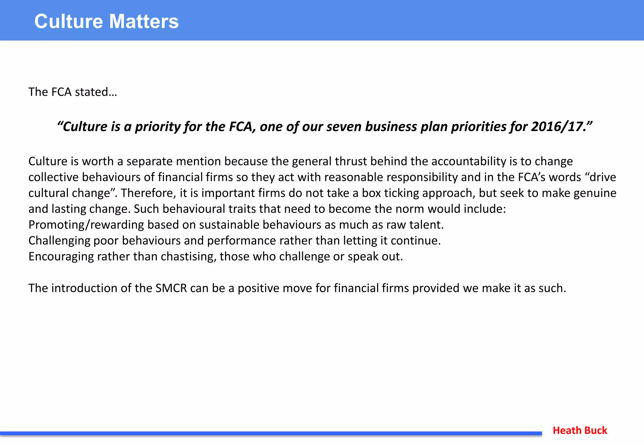 Introducing SMCR from an HR perspective | PPT