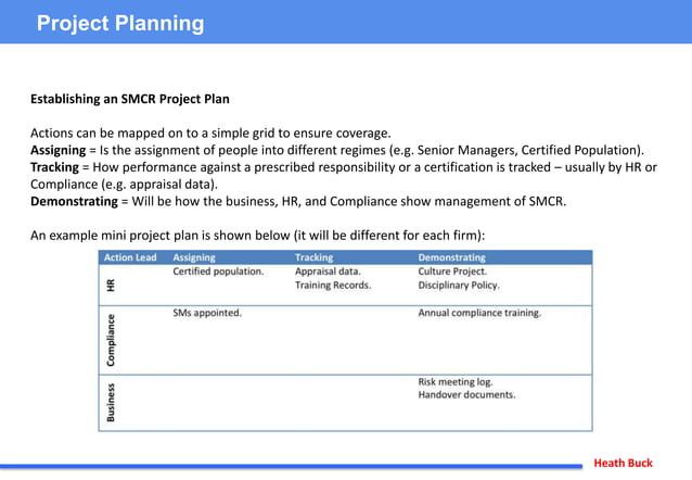 Introducing SMCR from an HR perspective | PPT