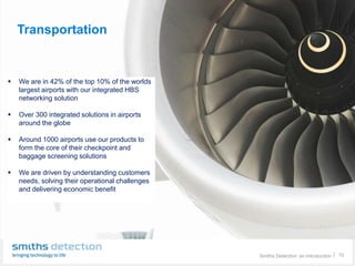 Introduction to Smiths Detection | PPTX