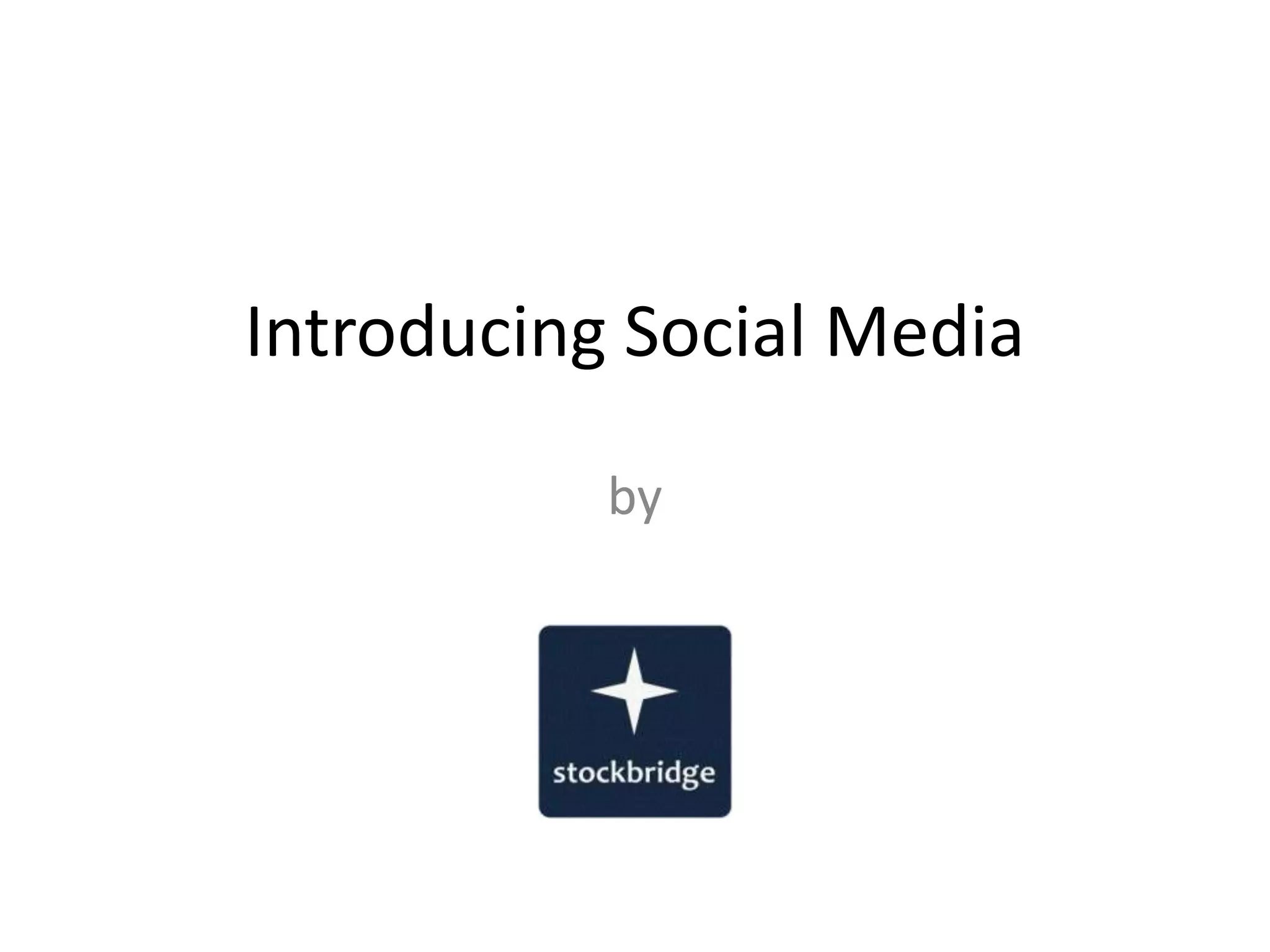 Introducing Social Media | PPTX