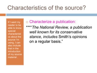 Introducing sources 1 | PPTX