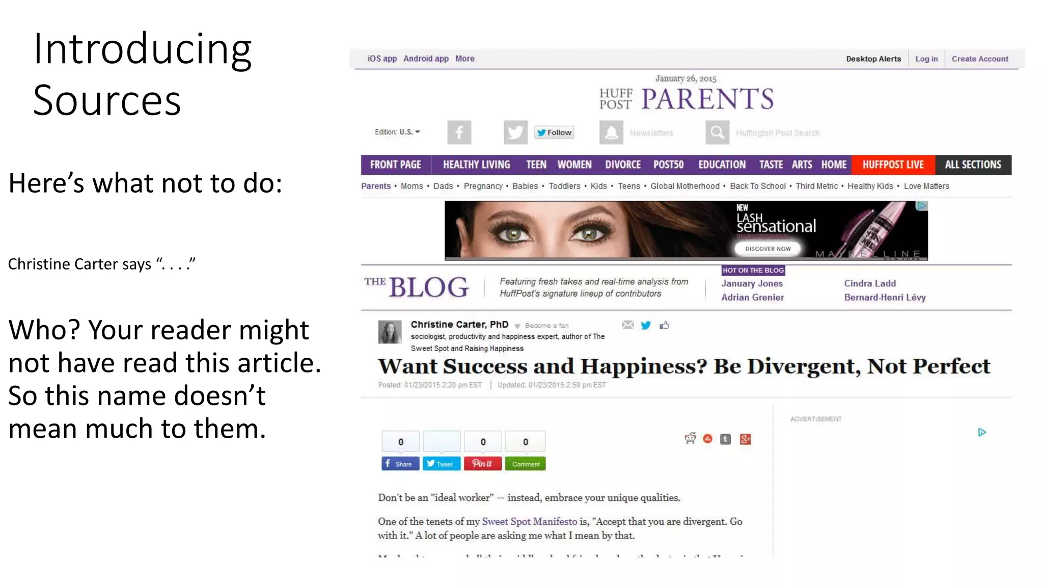 Introducing Sources Presentations | PPTX